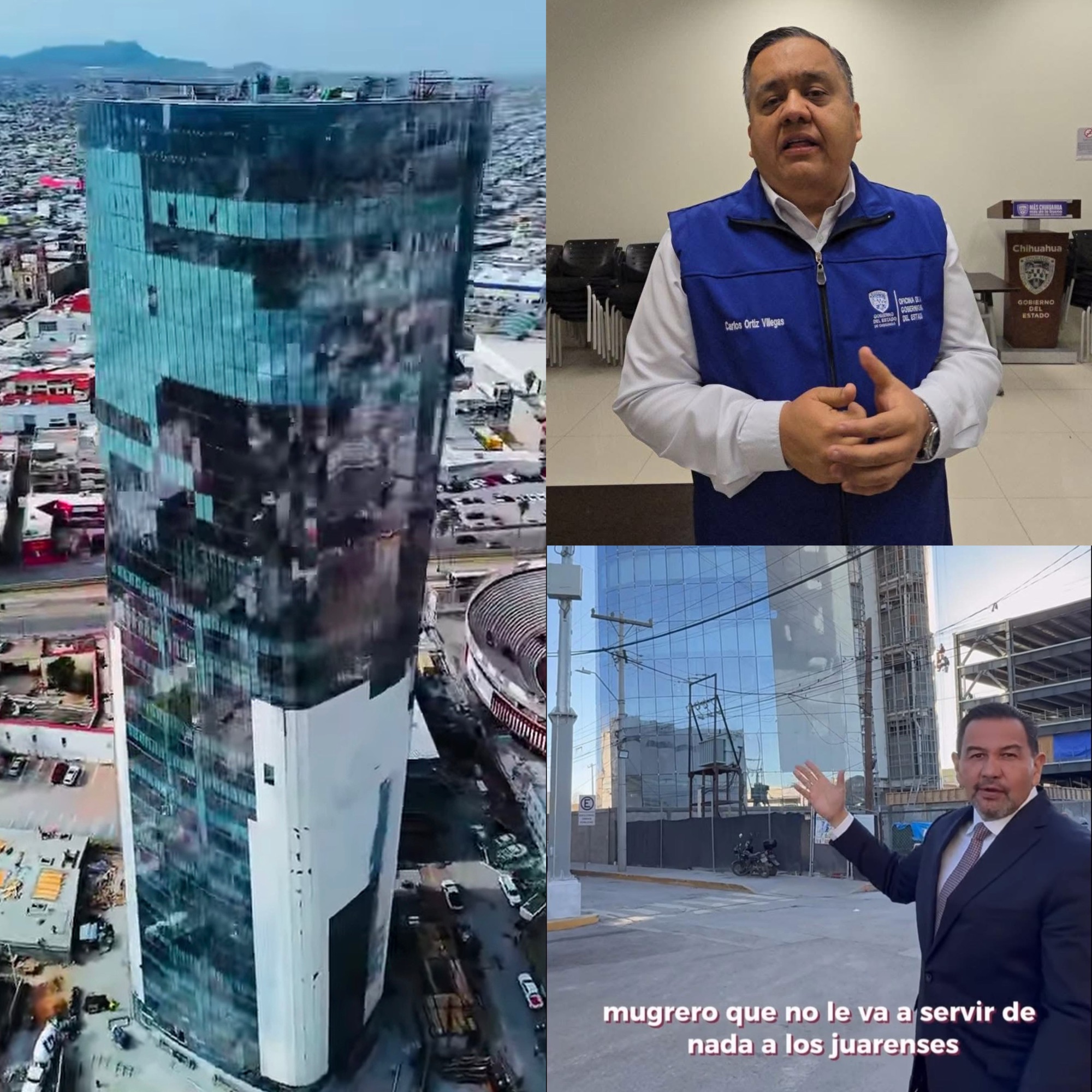 CON EL MUGRERO NO, CARLOS ORTIZ DEFIENDE TORRE CENTINELA Y CRITICA ...
